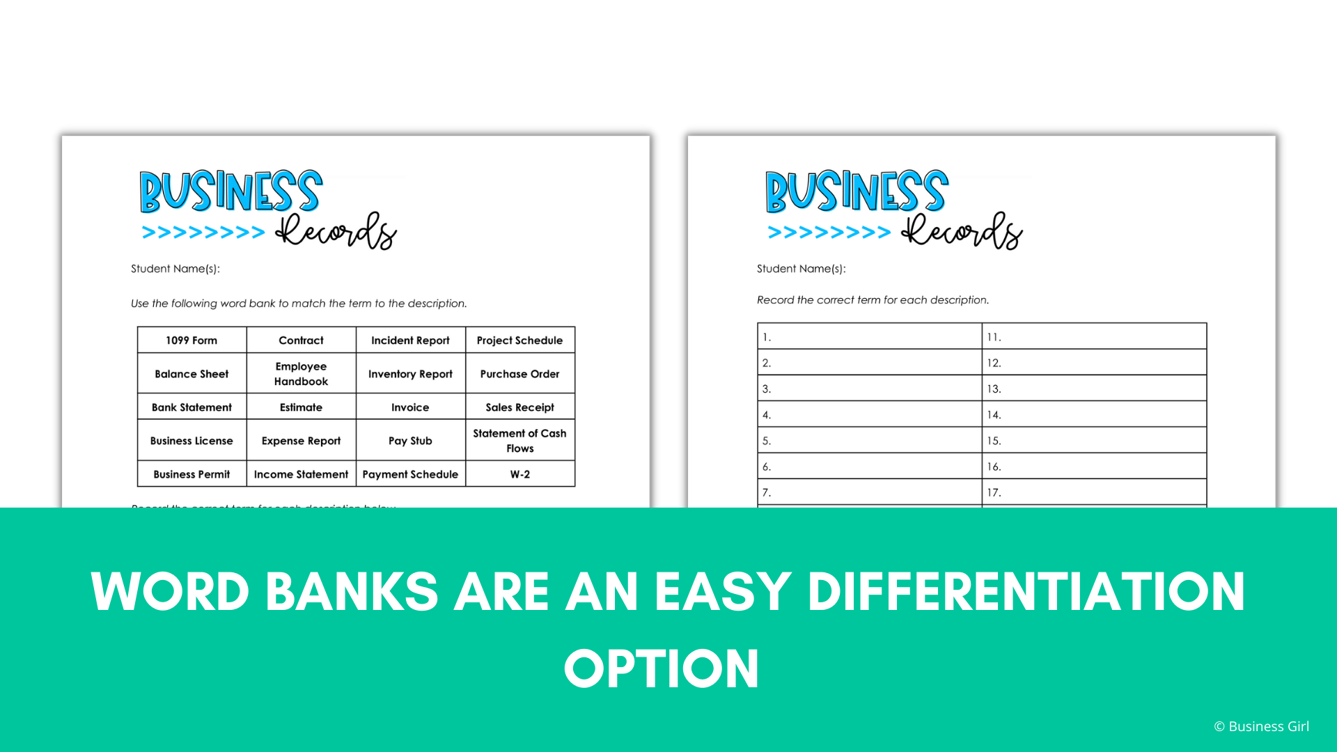 The Business Teacher’s Guide to Write the Room Scavenger Hunts ...