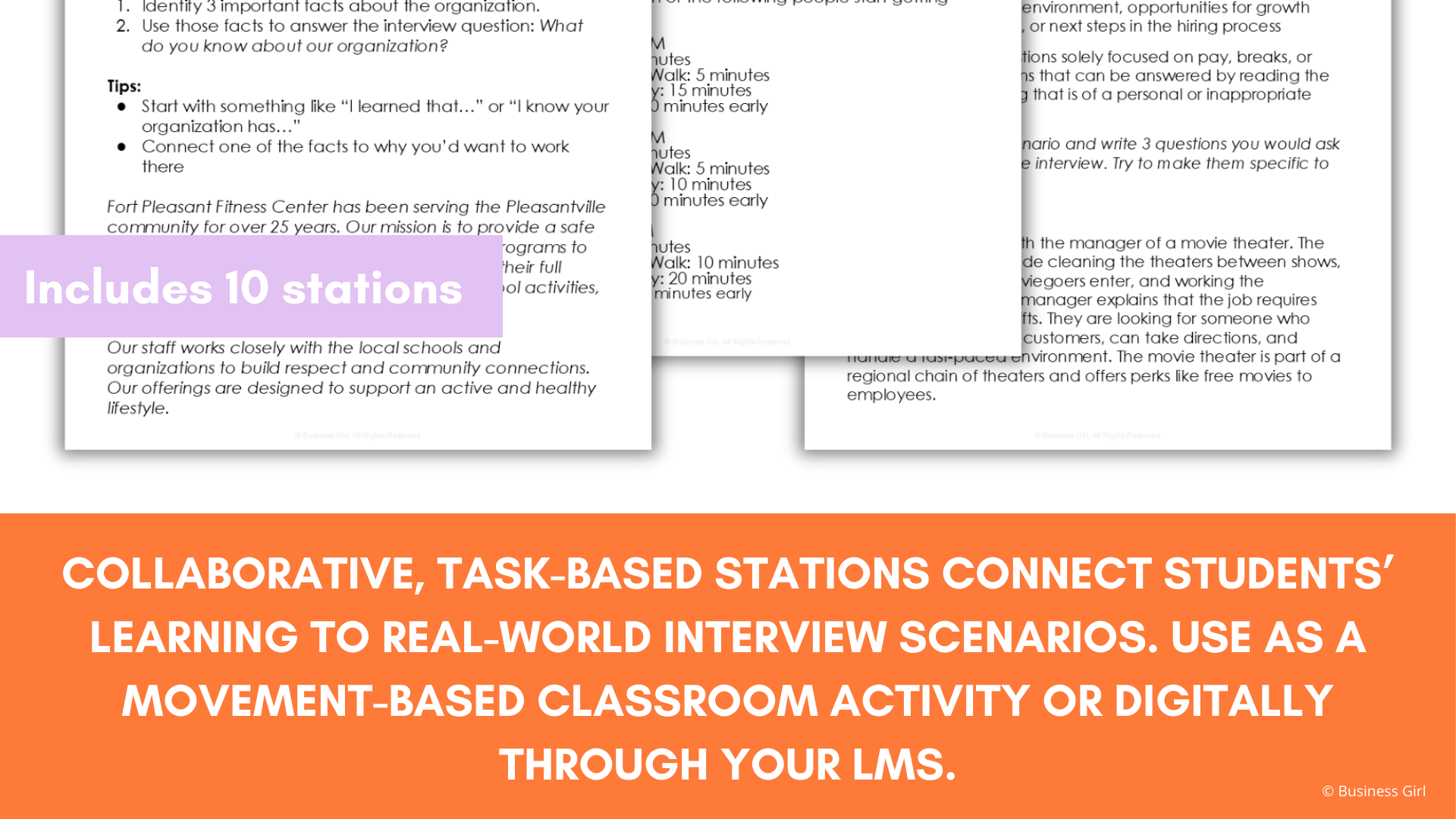 Teaching Interview Skills in High School Business & Career Readiness ...